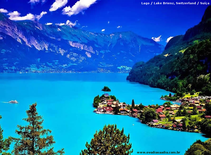 Turismo e Hotelaria: Lago Brienz - Alpes Bernese Oberland, Suíça
